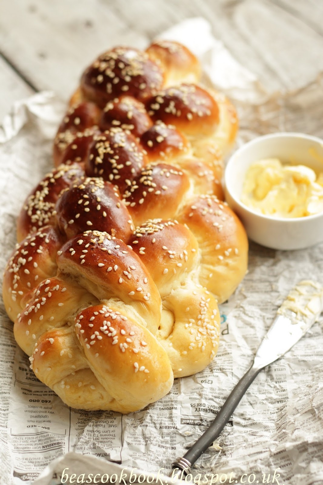 Bea's cookbook: CHALLAH