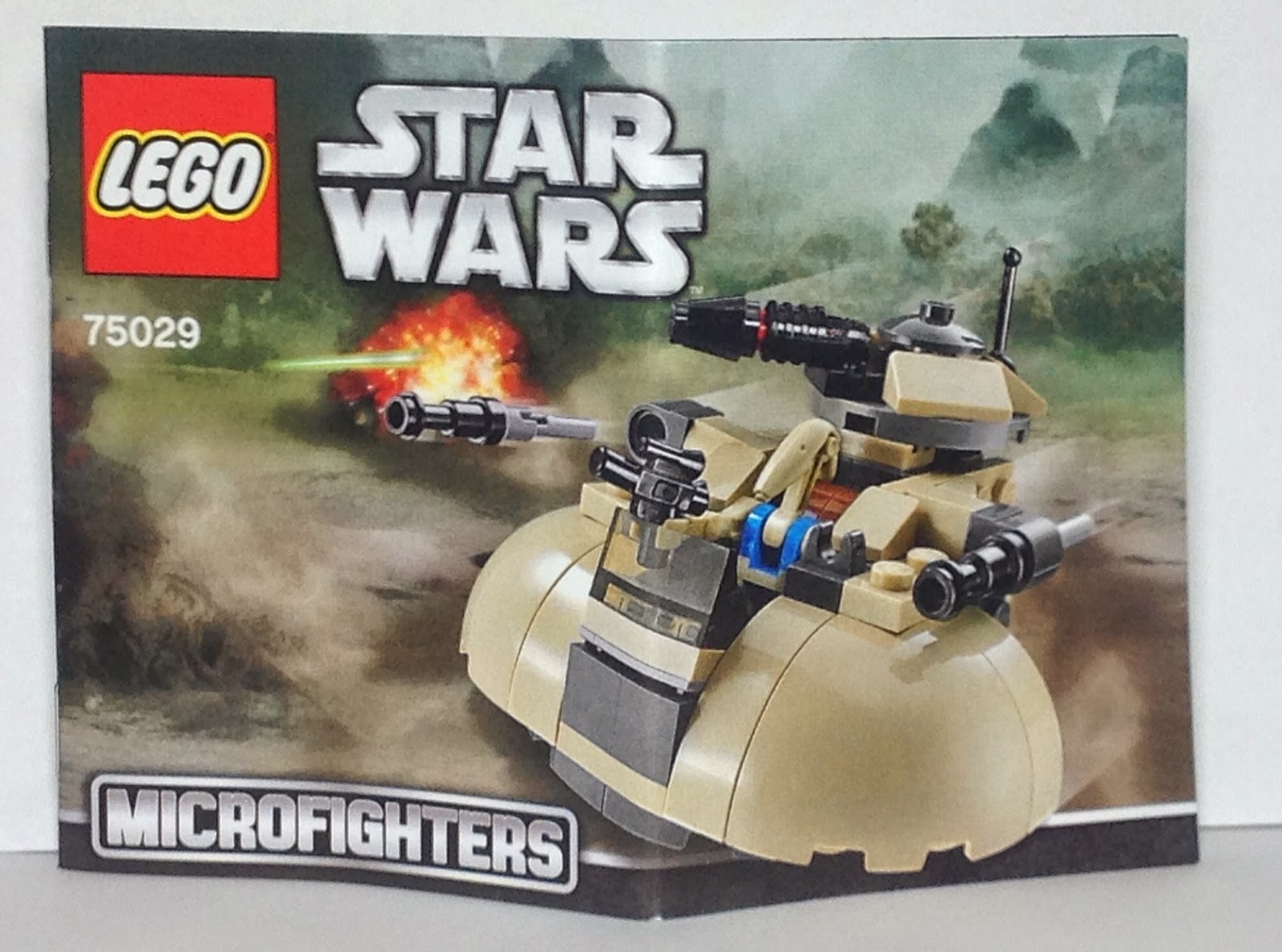 Dark Cloud Blogs: LEGO Star Wars Microfighters AAT Review for MF0