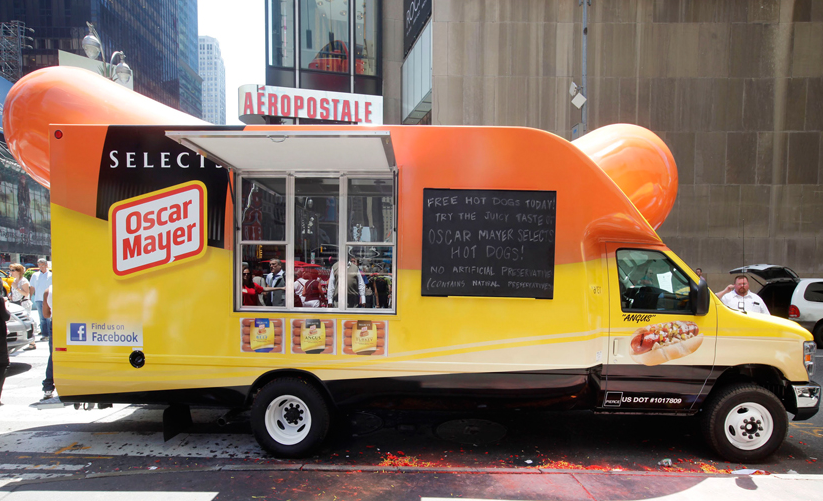 Fast Food - The Wonderful World of Product Mobiles: Wienermobile Food Truck