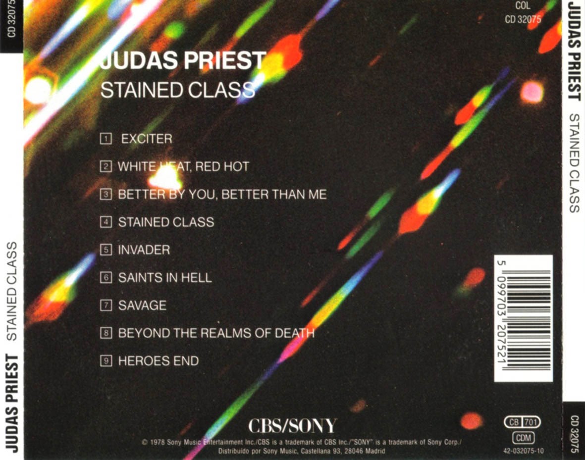 ROCK PARA TUS OIDOS: JUDAS PRIEST 1978 - STAINED CLASS