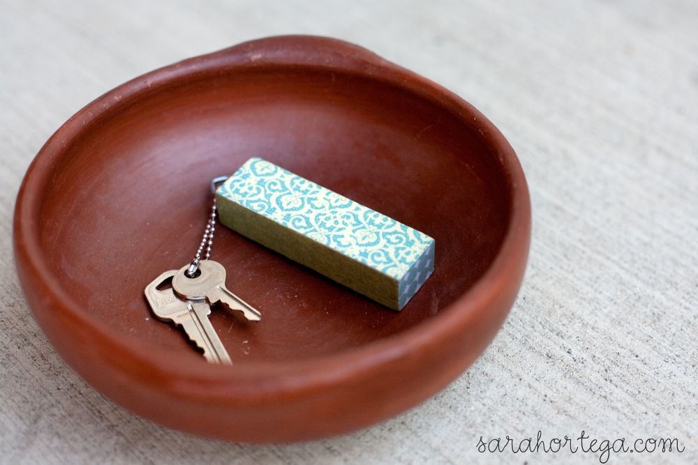 diy {jenga keychain}