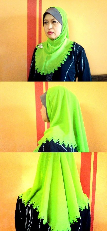 Tudung Delaila: Selendang Renda( terbaru di pasaran)
