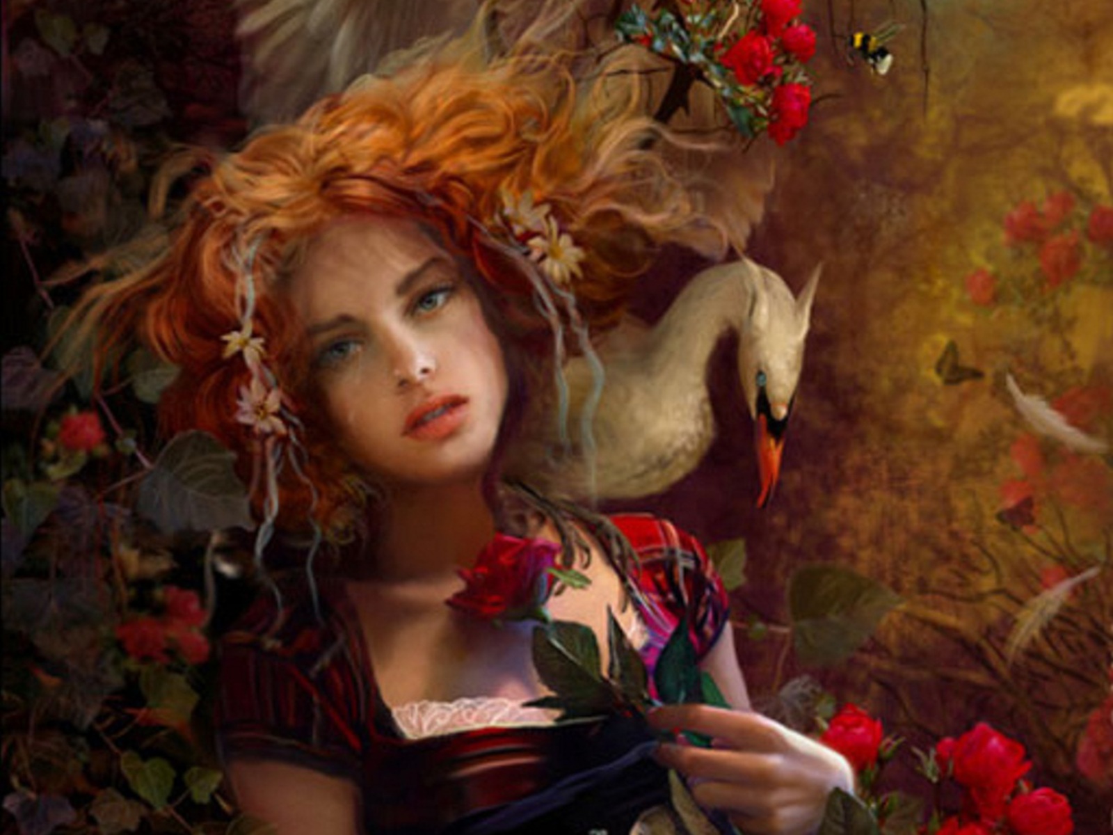 Awesome HD Wallpaper Collection: Mystical Mythical Girl Wallpaper ...