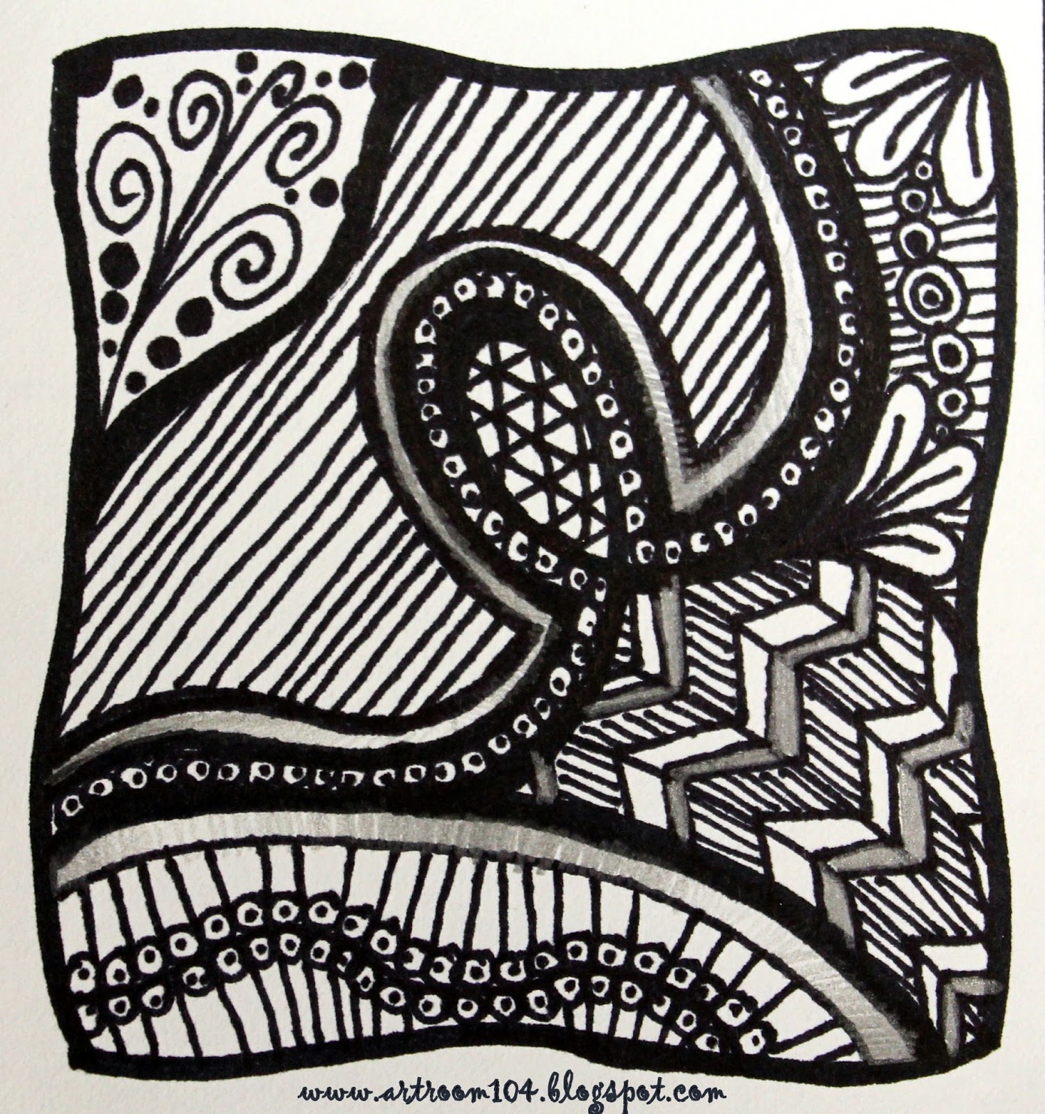 Art Room 104: Art Elective: Zentangle Unit