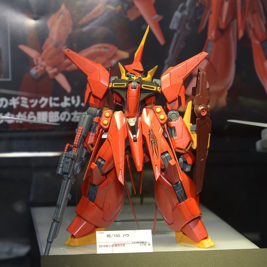 RE/100 AMX-107 Bawoo Exhibited at C3 Tokyo 2016 - Gundam Kits ...