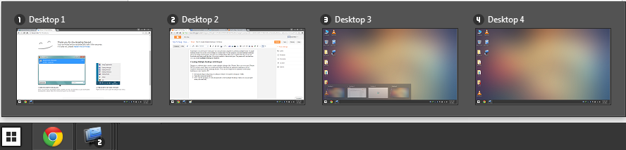How To Create Multiple Desktops on Windows 7 - My PC Mag - Tips, Tricks ...