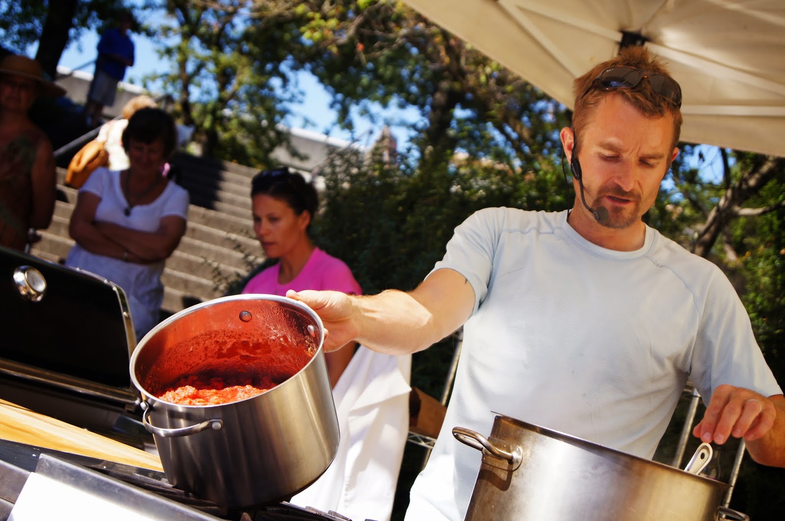Mashed Thoughts: Chef Ned Bell at Kitsilano Farmers Market Kitchen