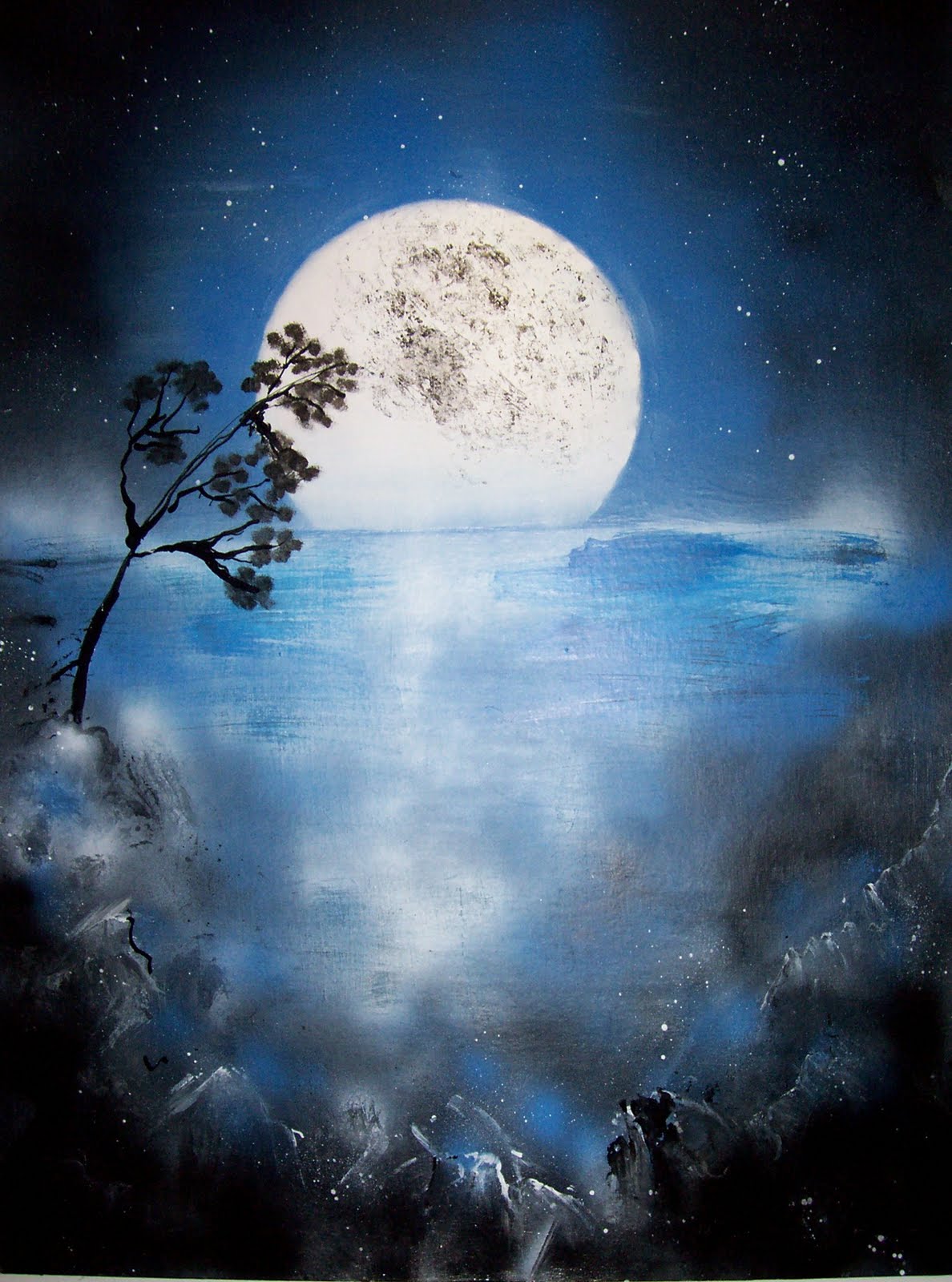 SALA DE VISITAS DO MINHO: “Feitiço da Lua”: exposição de pintura de ...