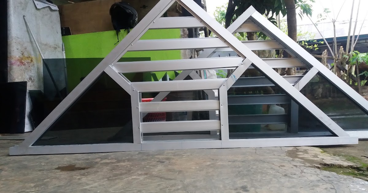 Pembuatan Jalusi atap rumah | CV.NURUL INDAH