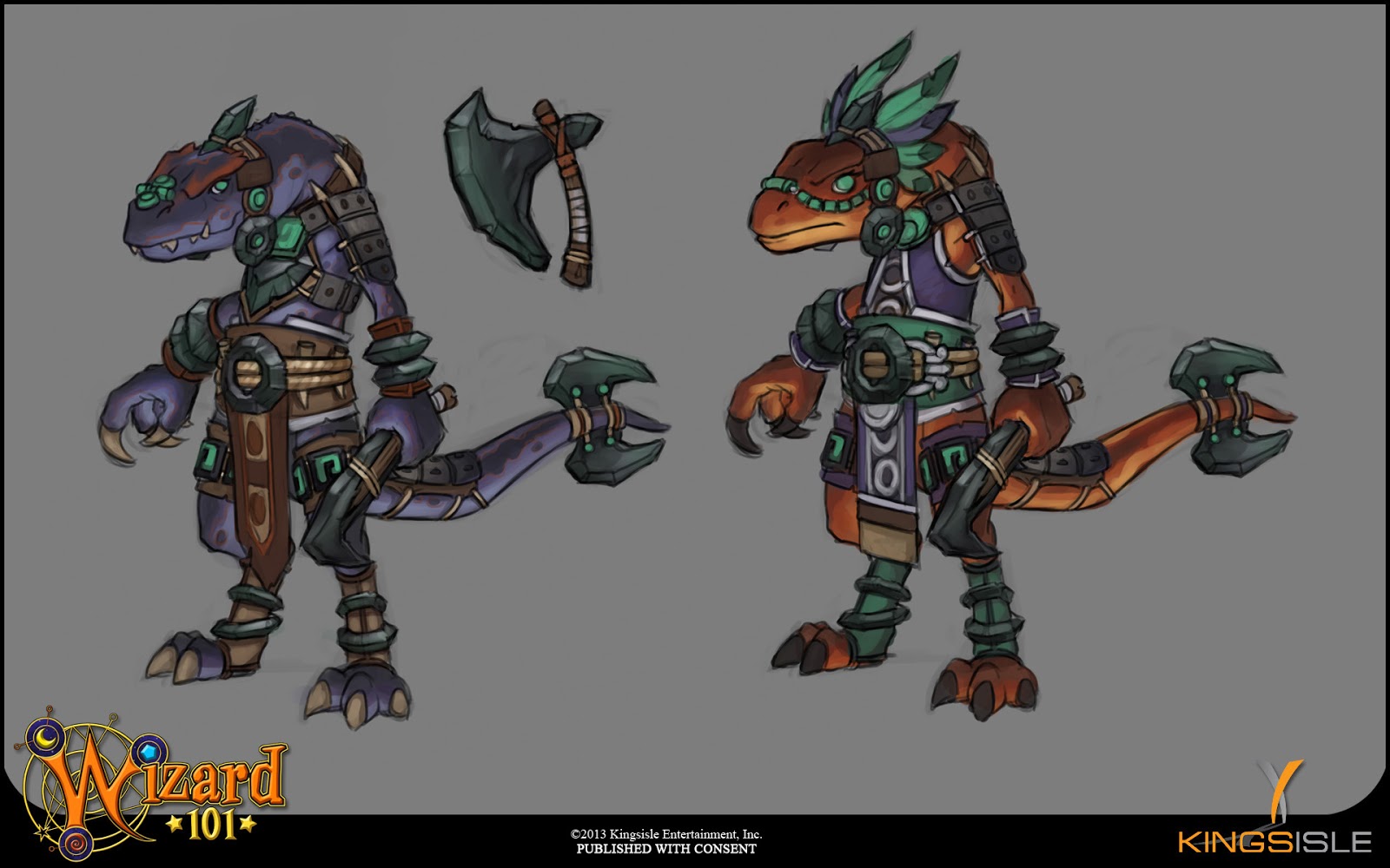 Nik Draws: Work! Wizard101-Azteca