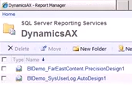 Axapta Advisor for Technical and Functional: Report Deployment in ...