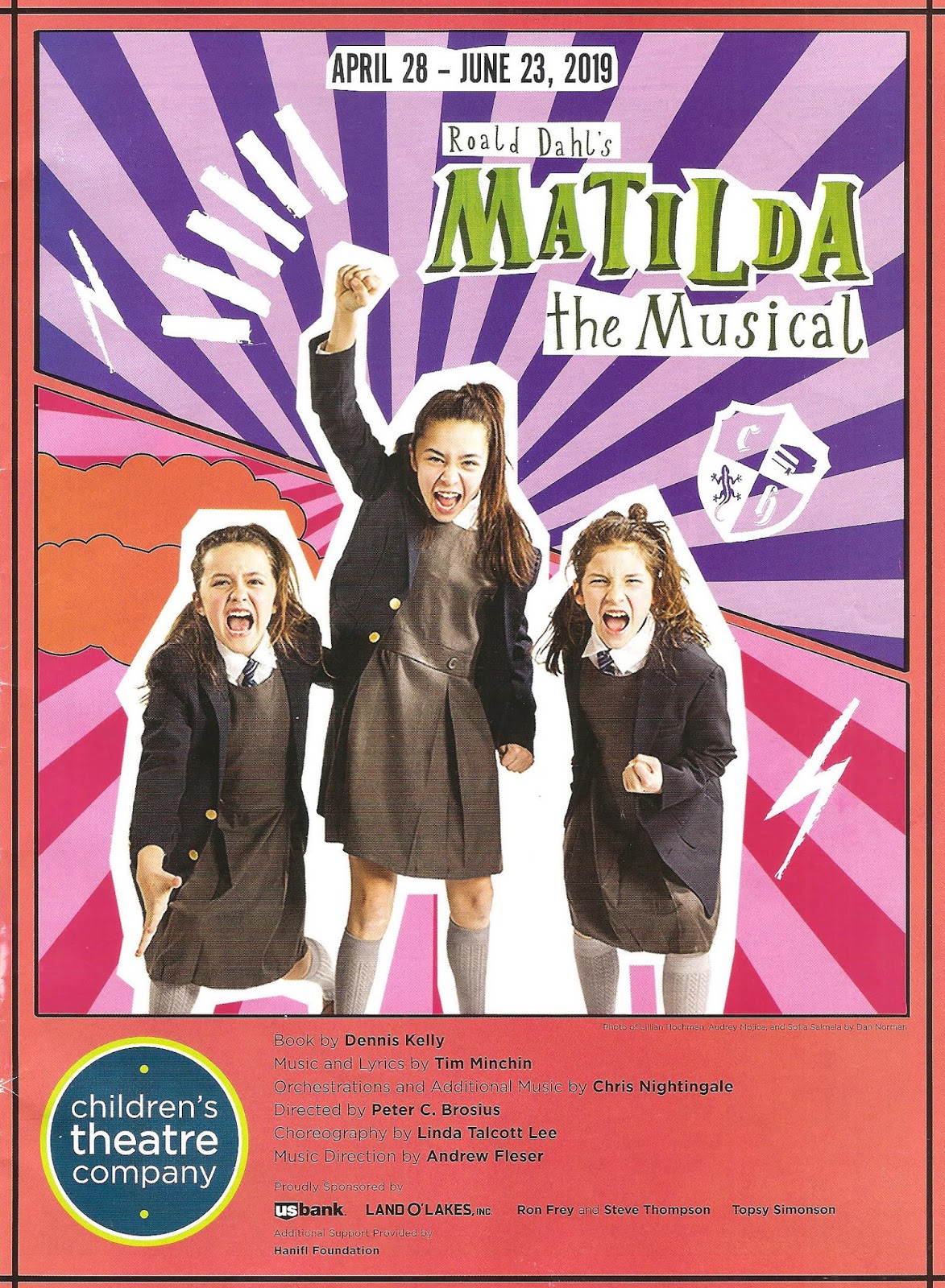 Cherry and Spoon: "Matilda" at Children's Theatre Company