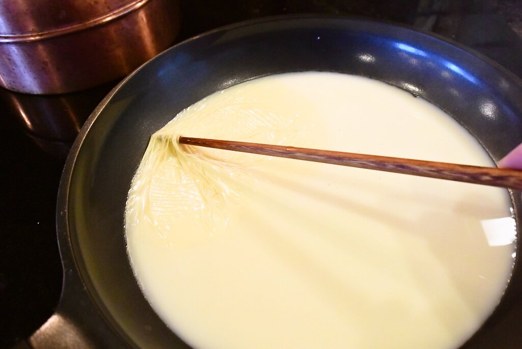 Recipes for Tom: Kumiage-yuba / fresh tofu skin