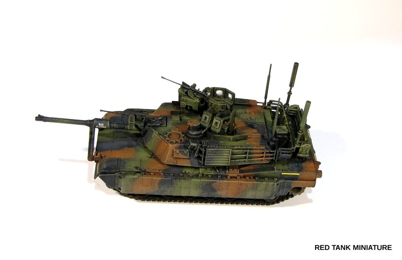 Gulumik Military Models: M1A2 ABRAMS SEP TUSK I & M151 CROWS II 1/72