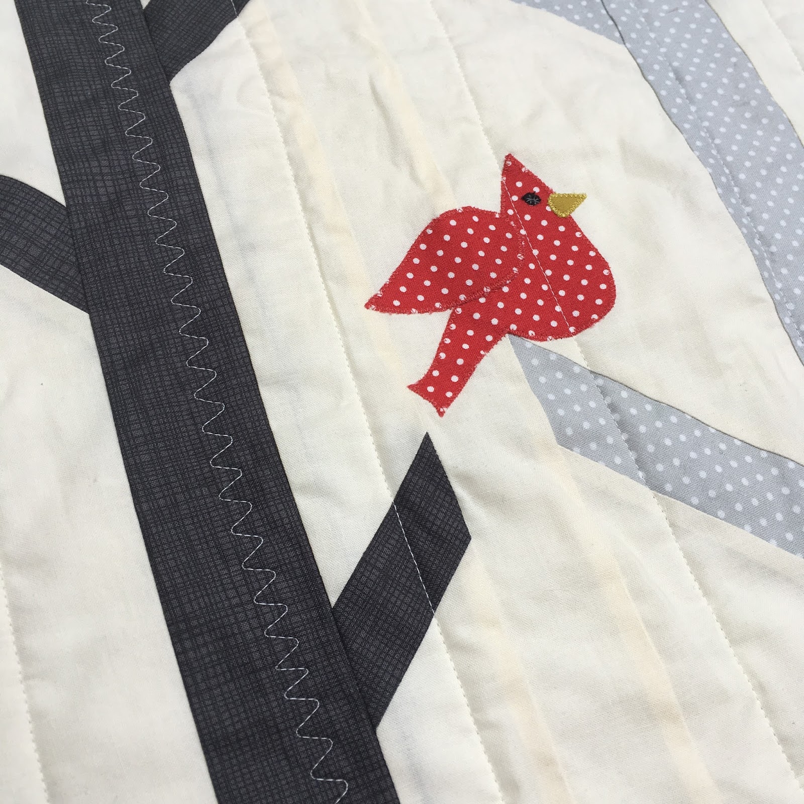 birch trees quilt / CHARM ABOUT YOU