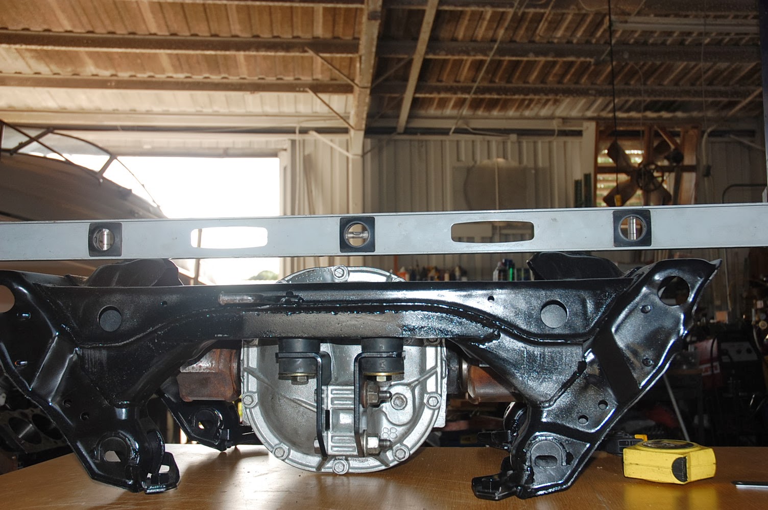 MiataV8 Conversion: Rear subframe