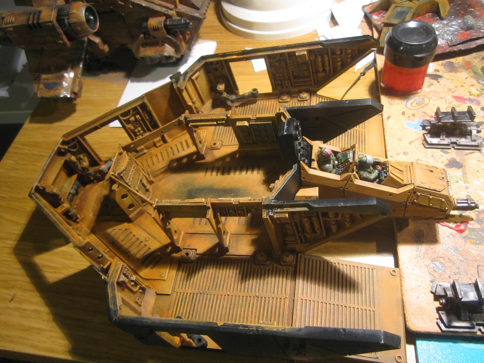 Wh 40k modelling blog by Agis: Dropship update