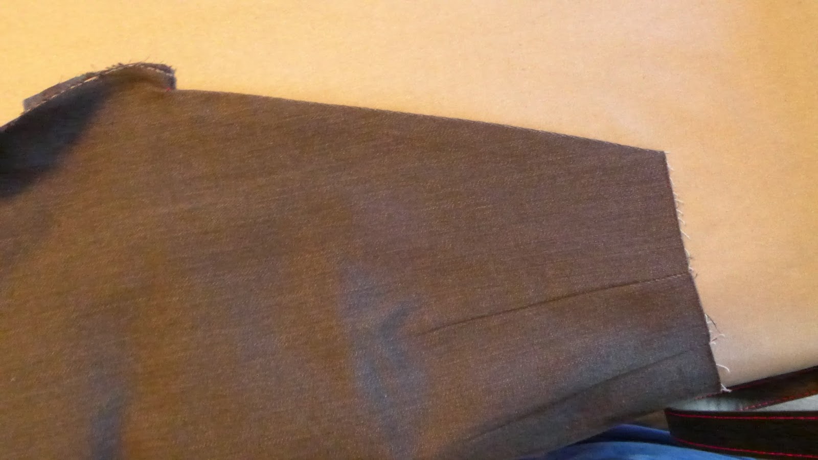 Lynda's Sewing and SWAPS: Denim Slacks & Mini pocket tutorial