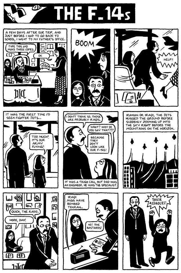 Read Persepolis 1, Section 11: The F-14s, Page 78
