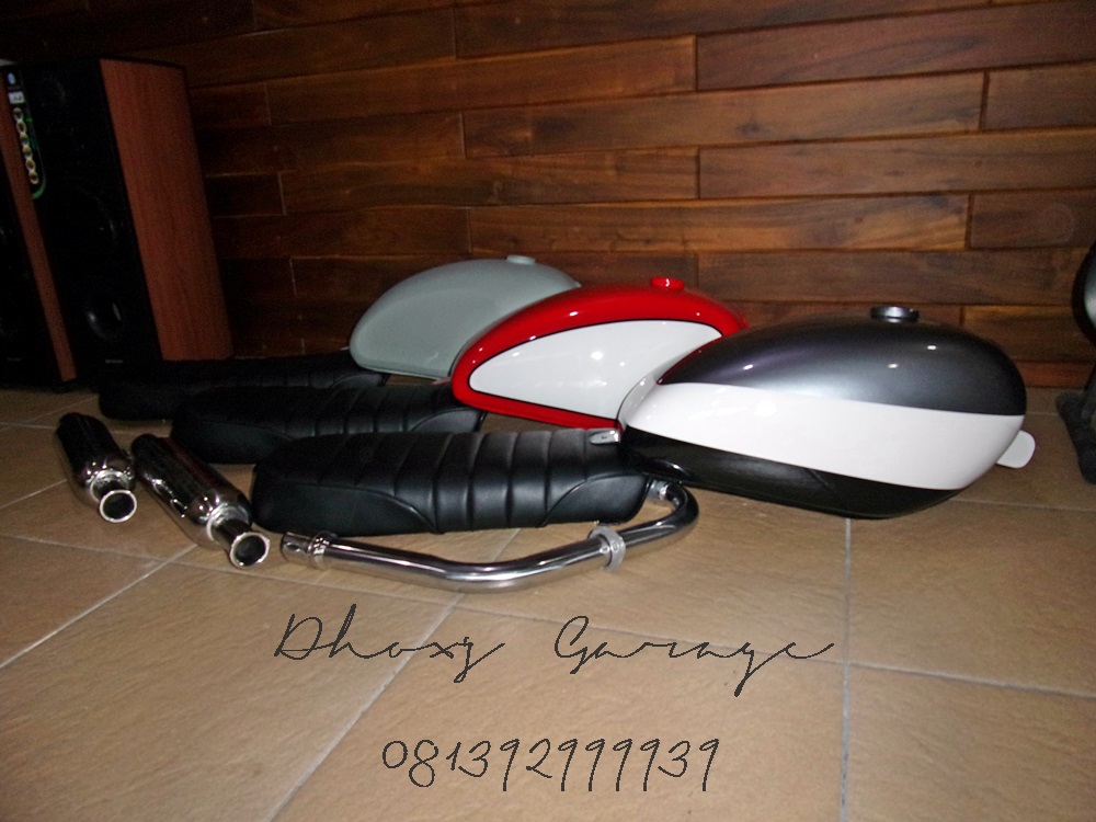 Tangki Knalpot Kustom: Tangki Custom Japstyle Model Yamaha SR ...