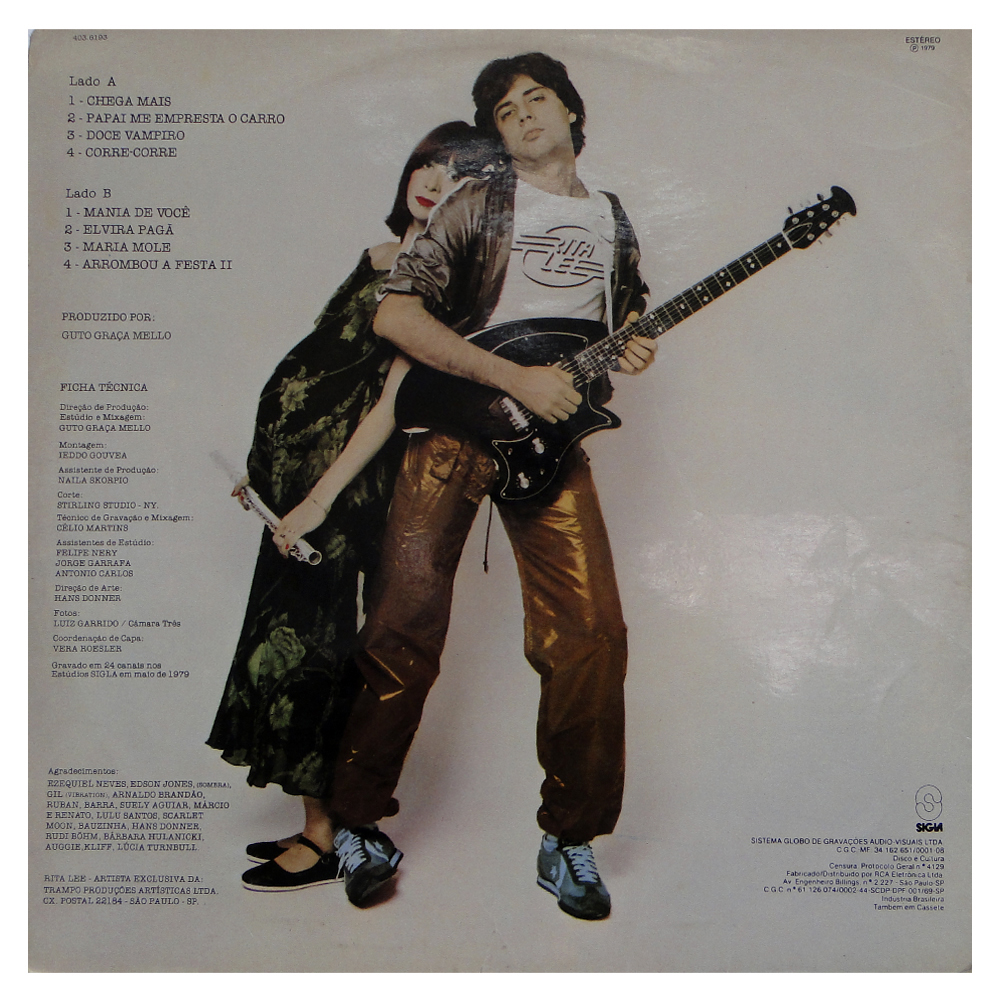 Coluna Blah: Grandes Discos Brasileiros | 'Rita Lee (Mania de Você ...