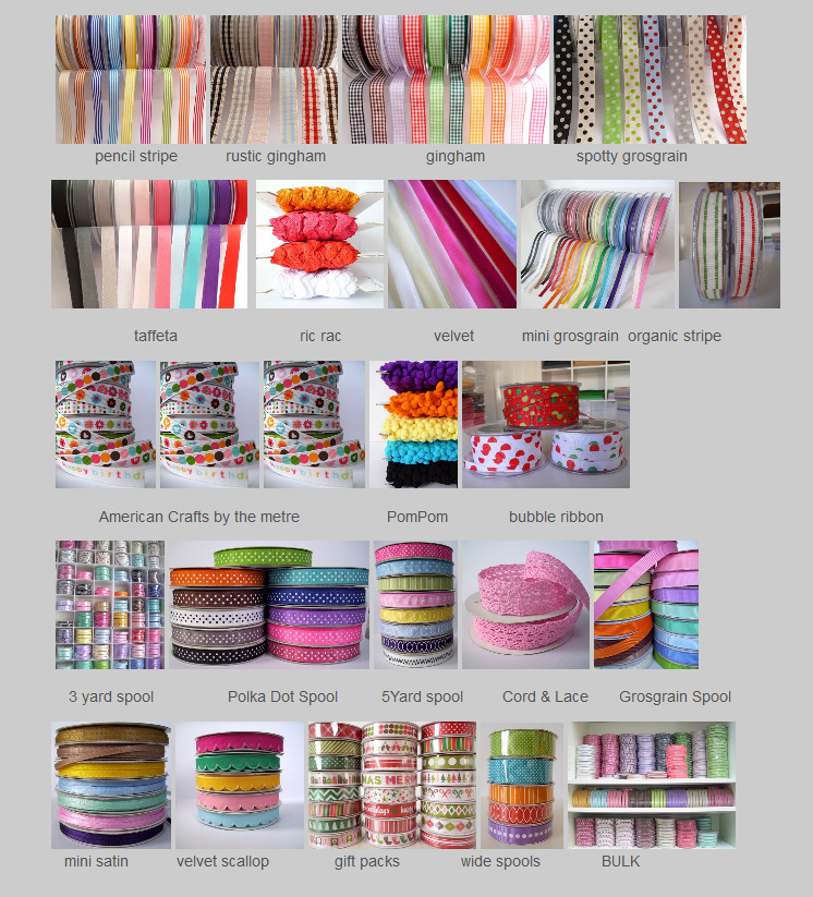 paper-and-string: Ribbons Galore!