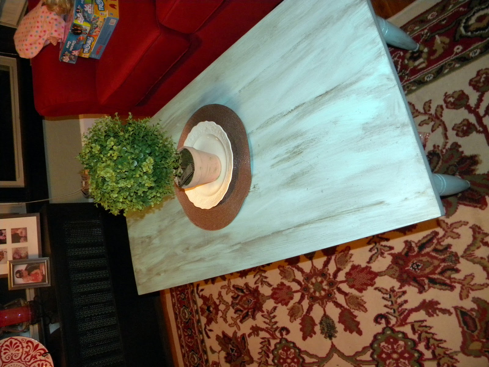 This and That Blog: Coffee table redo #2