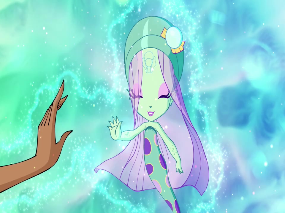¡Imágenes de la conexión mágica de Layla con su Selkie Lenny! - Winx ...