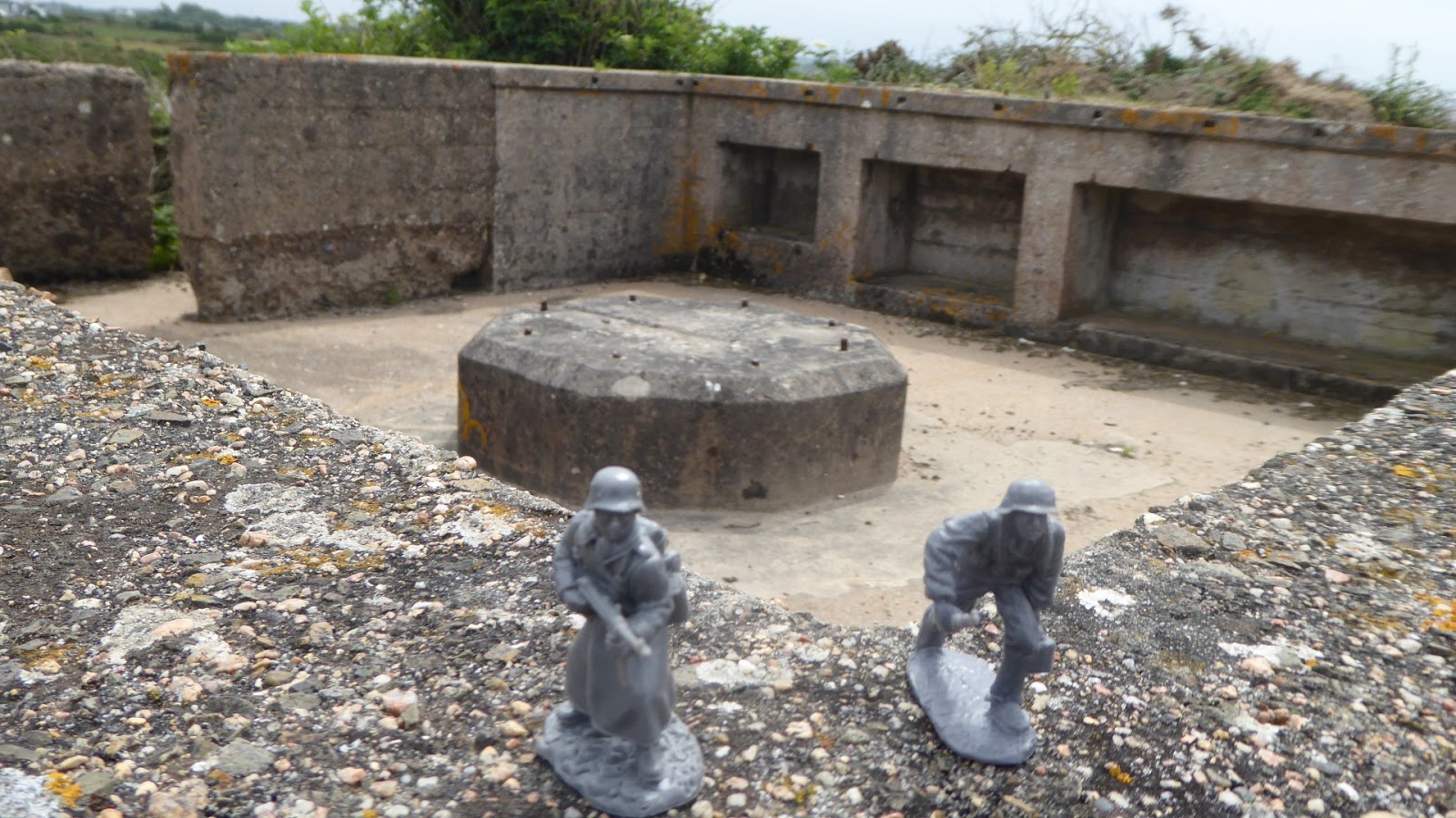 Toy soldiers and real battles: Visiting the Battery Moltke at Jersey ...