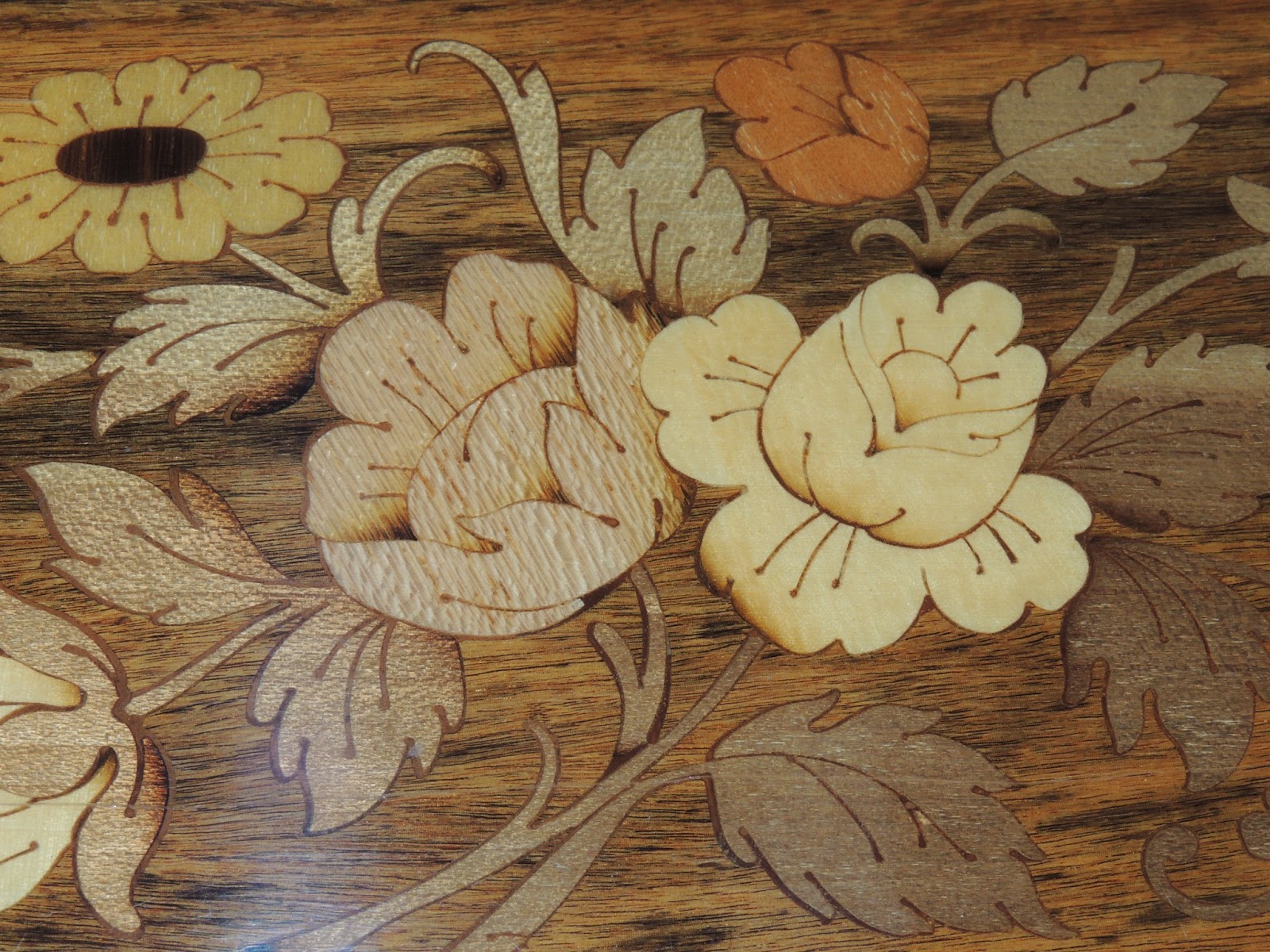 Gröna anemone: Intarsia