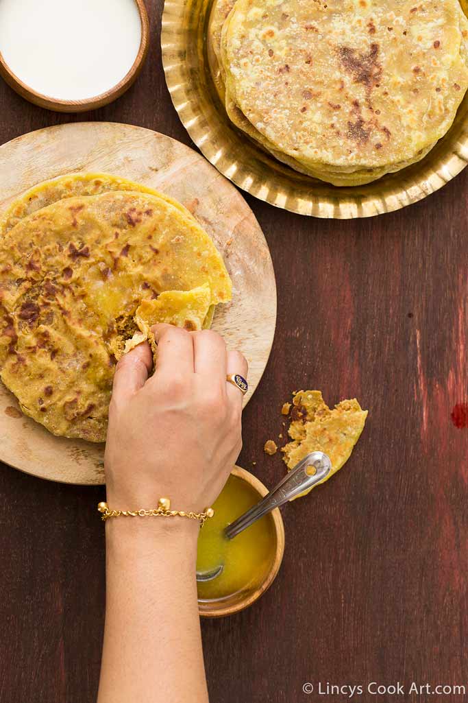 Pooran Poli| Boli| Holige| Obbattu| Bobbatlu ~ Lincy's Cook Art