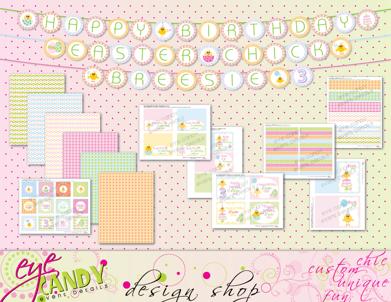 Eye Candy Creative Studio: COLLECTION :: Birthday EASTER Chick