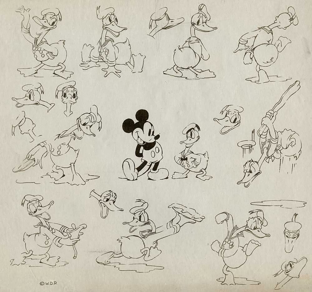 Cartoon Concept Design: Disney Animation Model Sheets