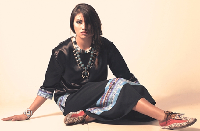 Ashley Callingbull Chive On