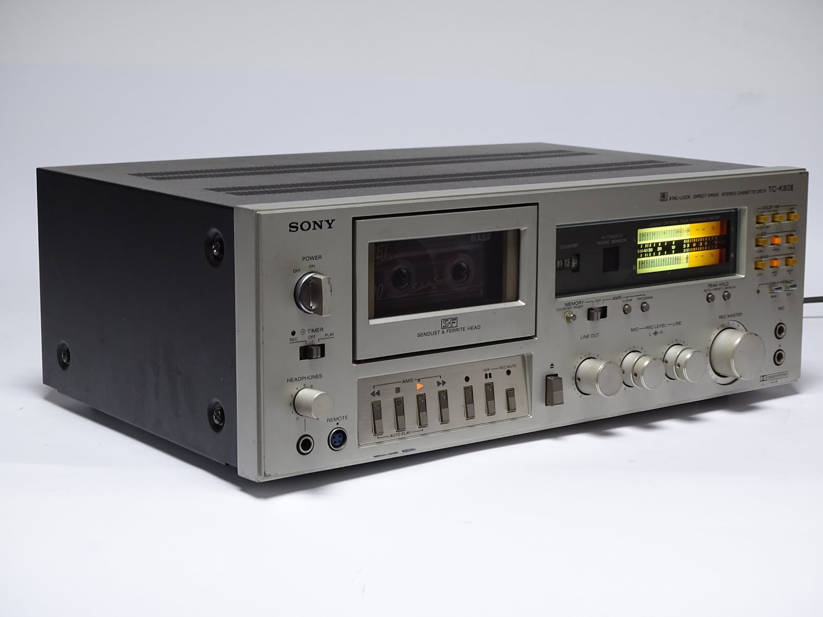 SONY TC-K80 II - Stereo Cassette Deck | AudioBaza