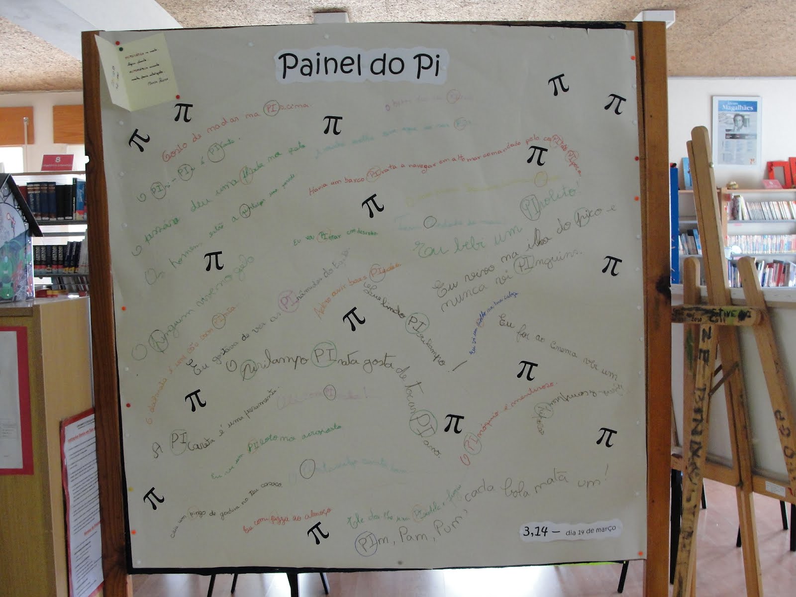 construir o saber: Dia do Pi