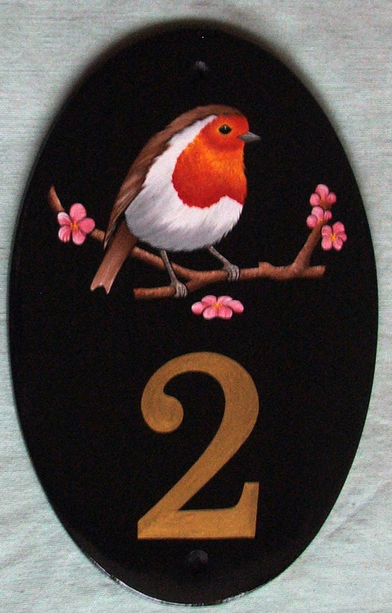 Hand Painted House Signs by Ceramic Art: Hand Painted Ceramic Signs ...