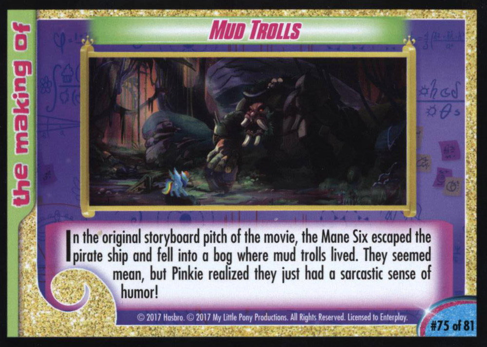 MLP Mud Trolls Trading Cards | MLP Merch