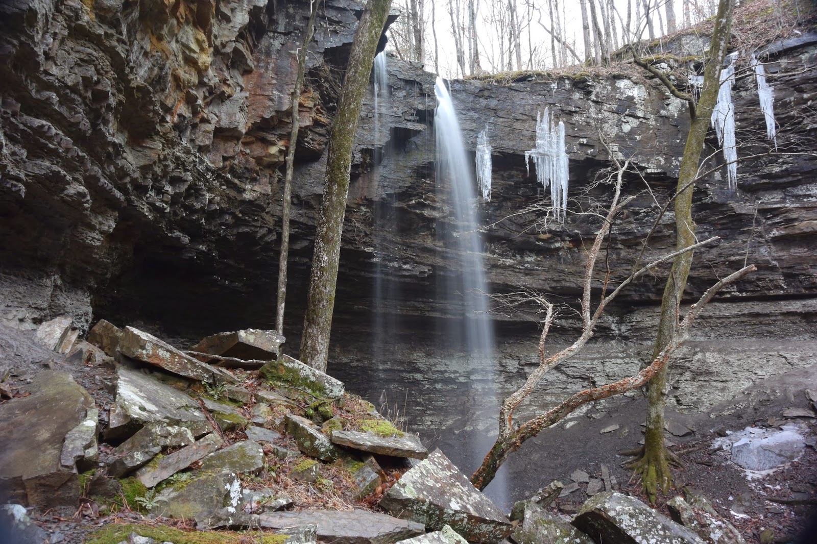 Rick's Hiking Blog: Longpool Falls, Arkansas Ozarks
