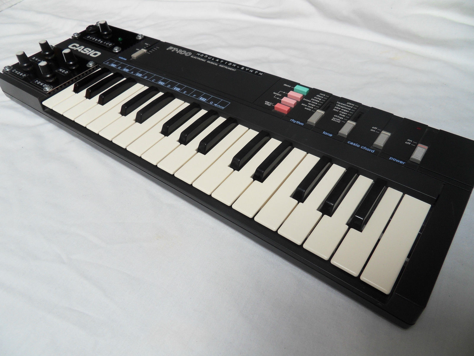 MATRIXSYNTH: RC CIRCUIT BENT 1987 CASIO PT-100 MODULATION SYNTHESISER ...