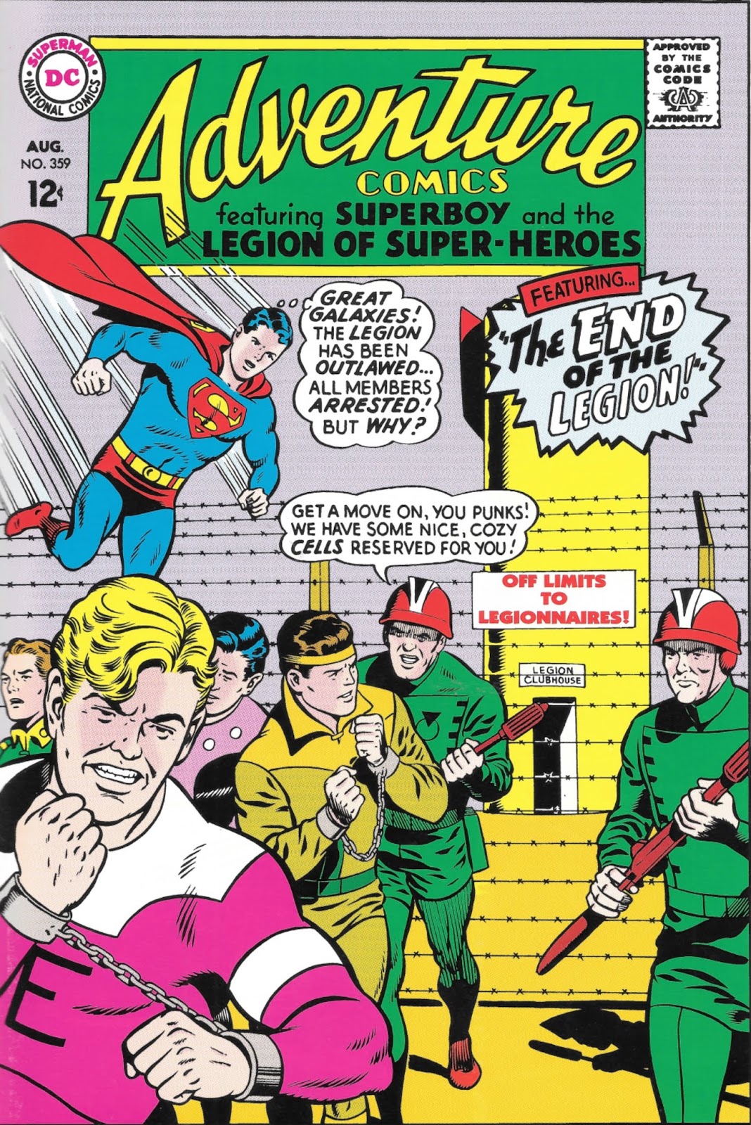 The Legion of Super Bloggers! : TOS: Adventure Comics #359