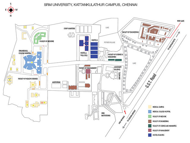 SRM Kattankulathur campus - SRM Institute of Science and Technology