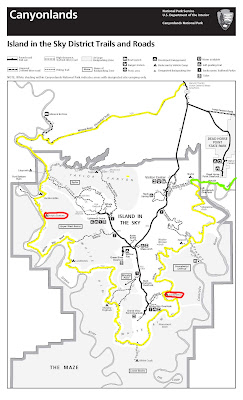 Dave and Val's Travel Blog: White Rim Road Trip - Prelude
