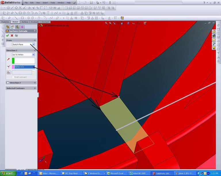 Extrude Surface - DESIGN SOLID 3DMAX SKETCHUP