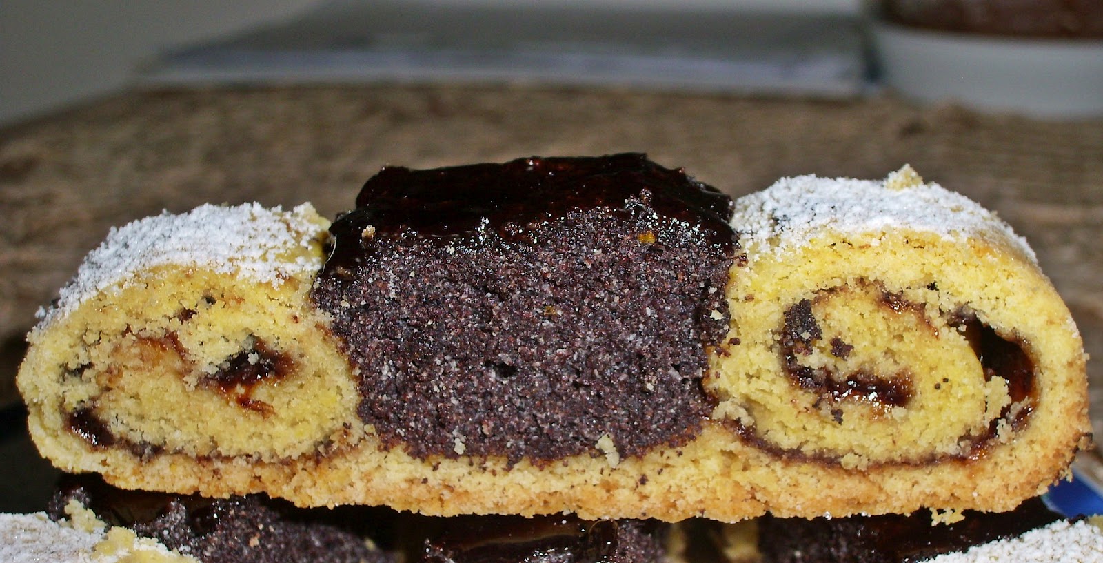 Szánter blogja.: Göngyölt mákos linzer