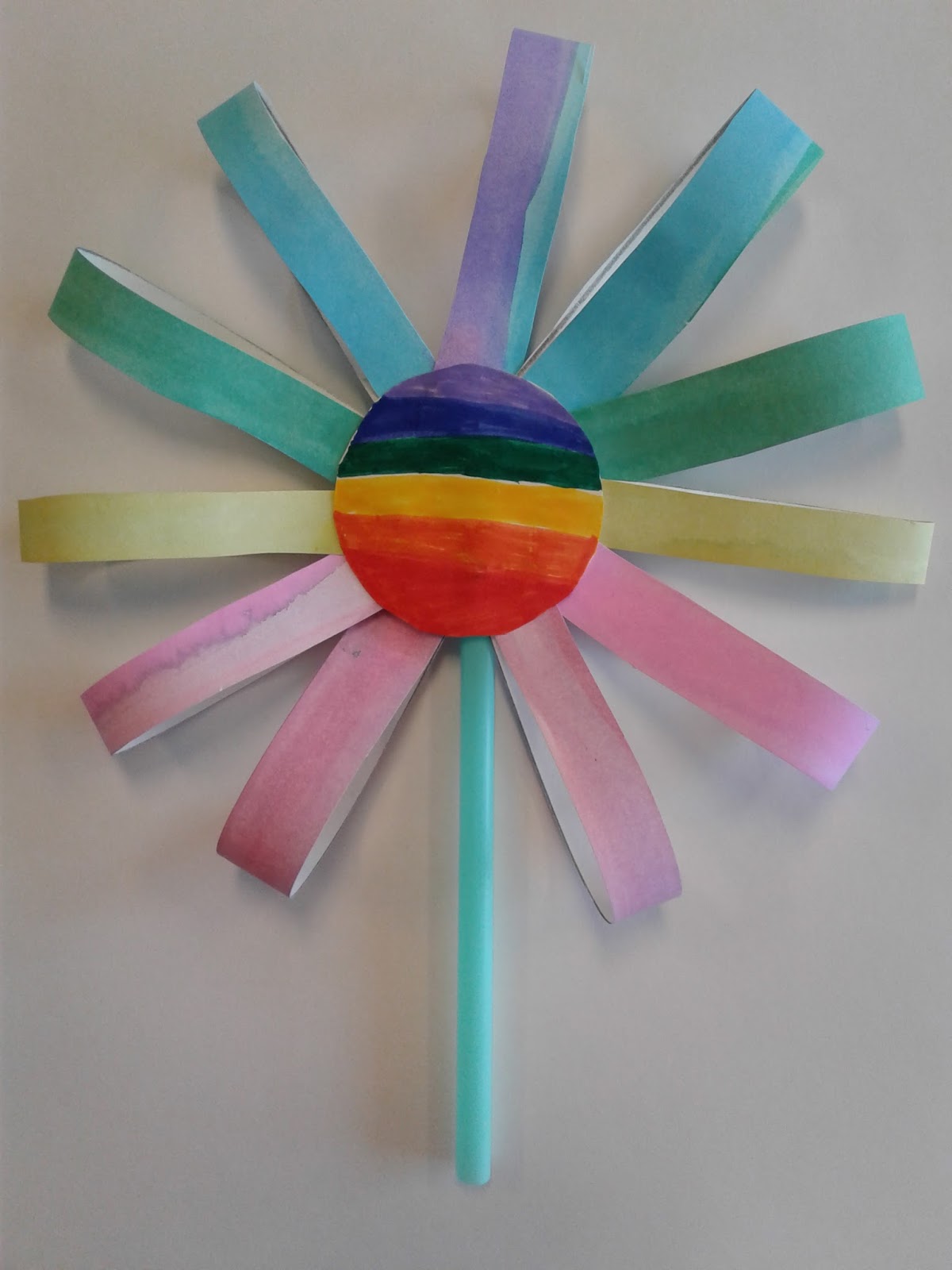 a faithful attempt: Paper Loop Flowers