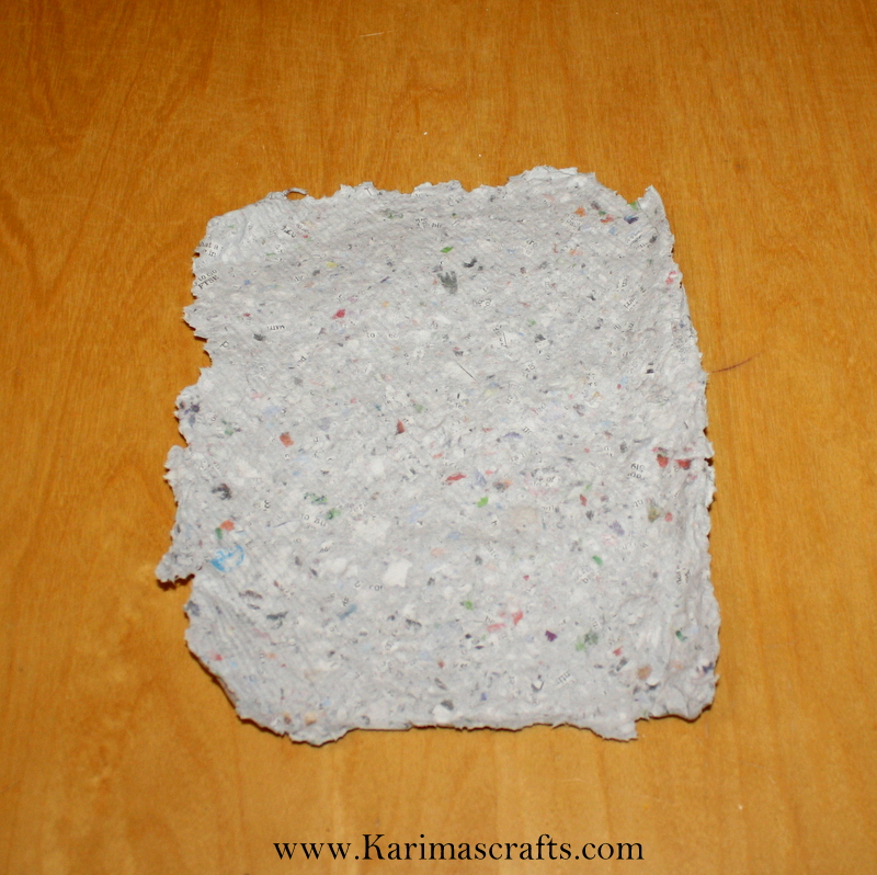 Karima's Crafts: Paper Making Tutorial