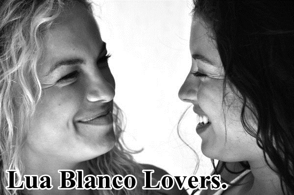 Lovers Lua Blanco: Fotos de Lua Blanco com sua irmã Ana Terra.