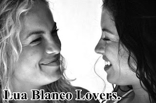 Lovers Lua Blanco: Fotos de Lua Blanco com sua irmã Ana Terra.