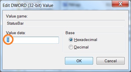 Tech: How to enable notepad status bar in Windows 7